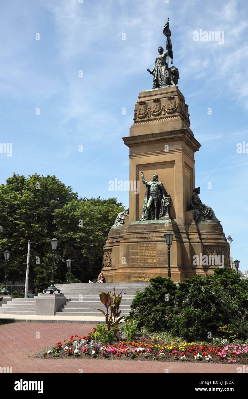 Statue of Willem Frederik of the Netherlands, The Hague / Den Haag ...
