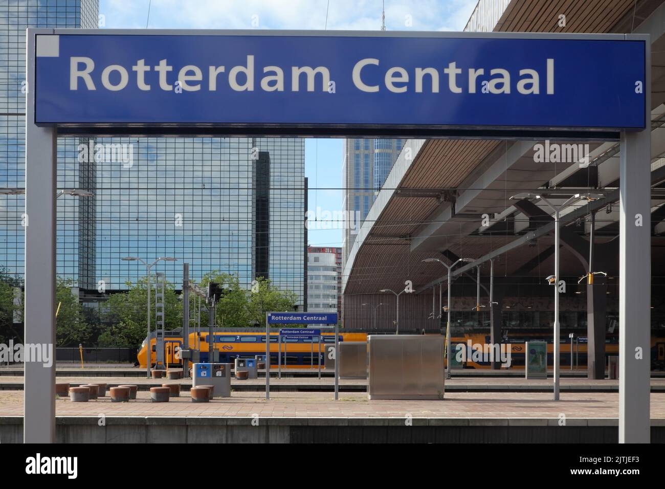 Rotterdam Centraal railway station, The Netherlands Stock Photo - Alamy