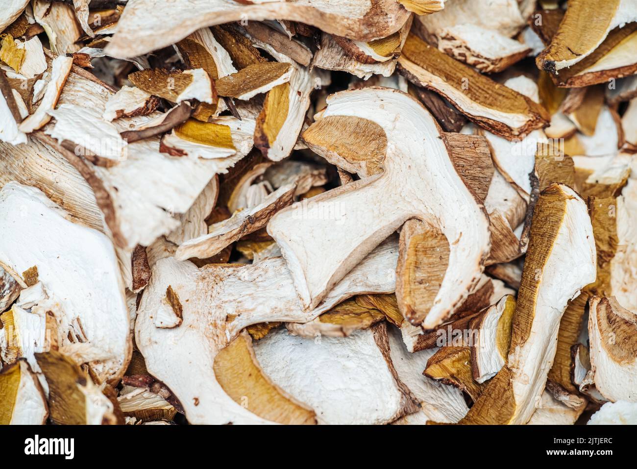 Delicious dried sliced fresh Porcini mushrooms from Italy Stock Photo ...