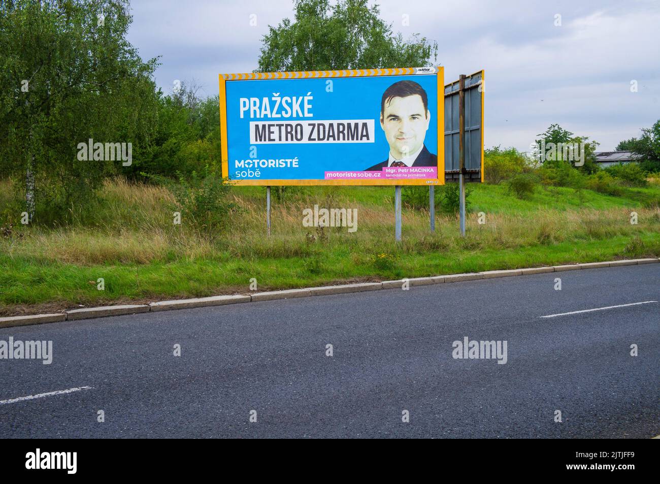 Political billboard candidate hi-res stock photography and images - Alamy