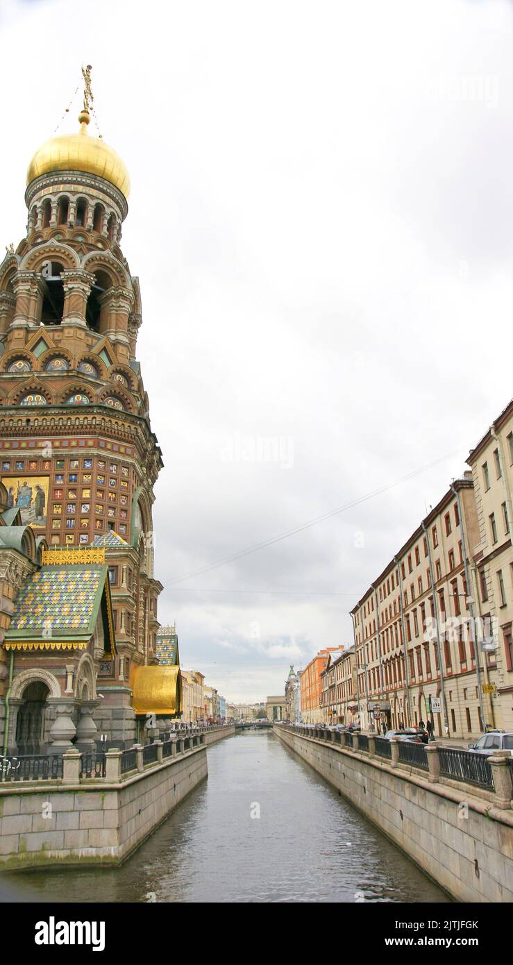 Canals in Saint Petersburg in the Russian Federation, Russia Stock ...
