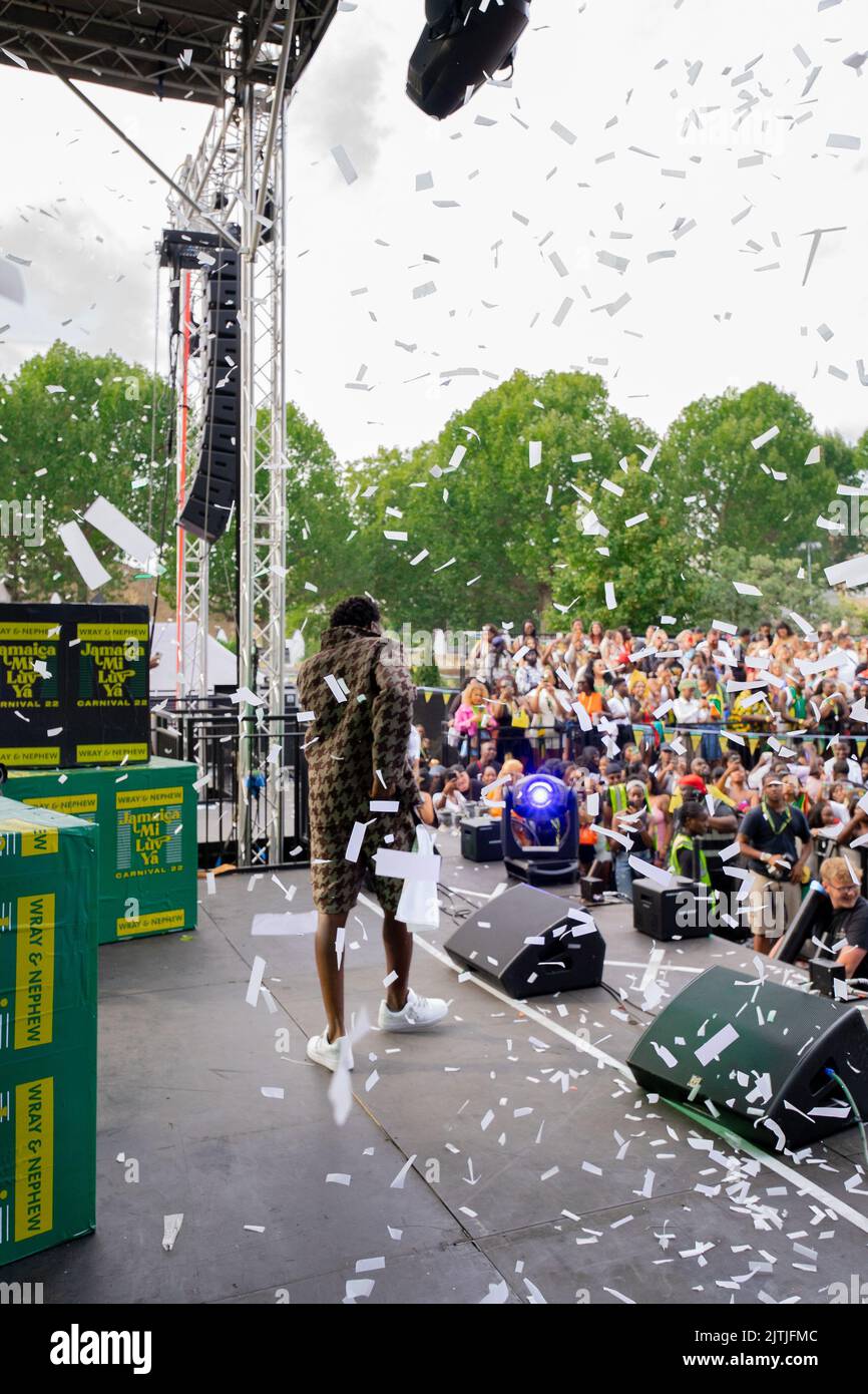 Kranium, Jamaican artist, performing at Notting Hill Carnival Sunday ...