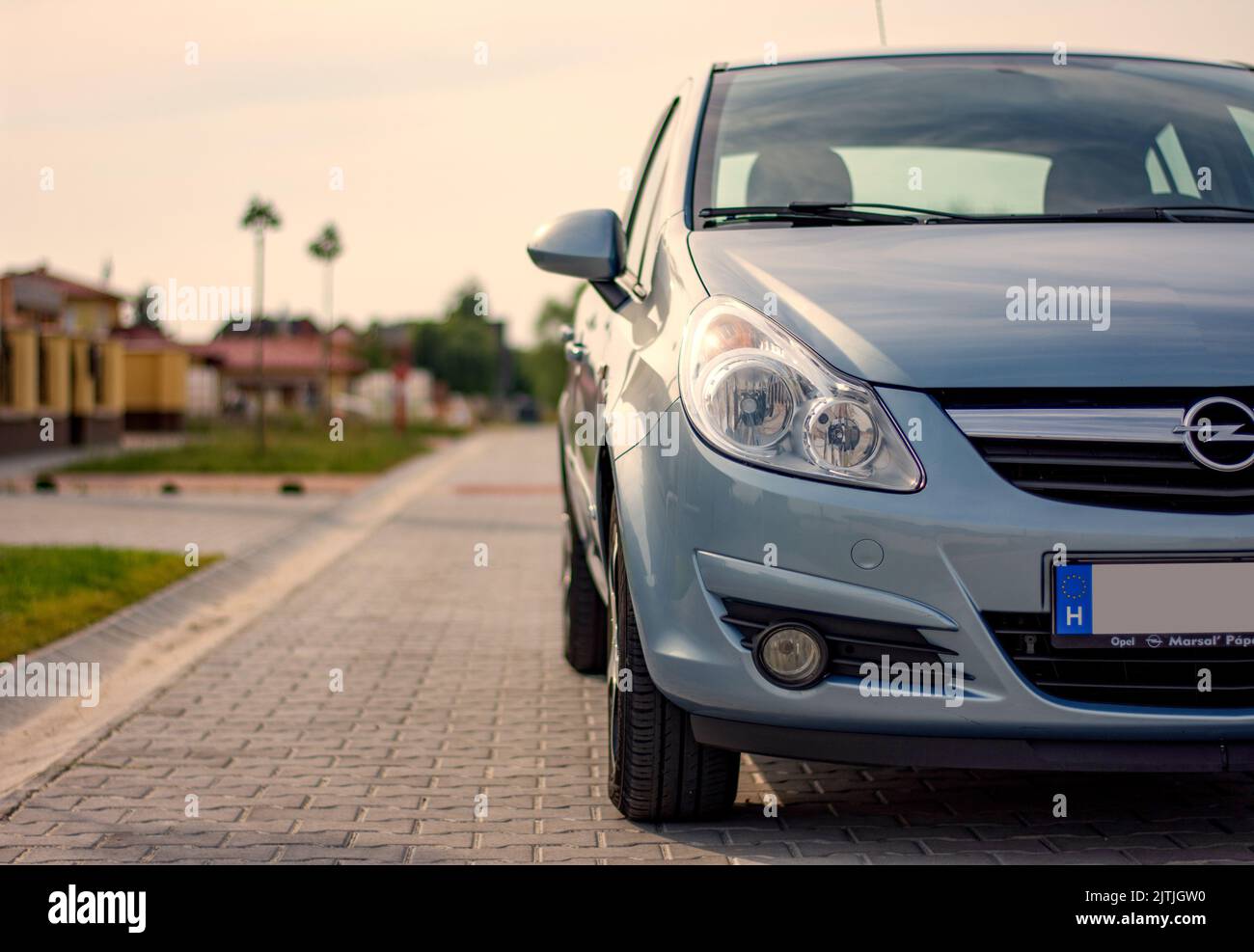 Half car hi-res stock photography and images - Alamy