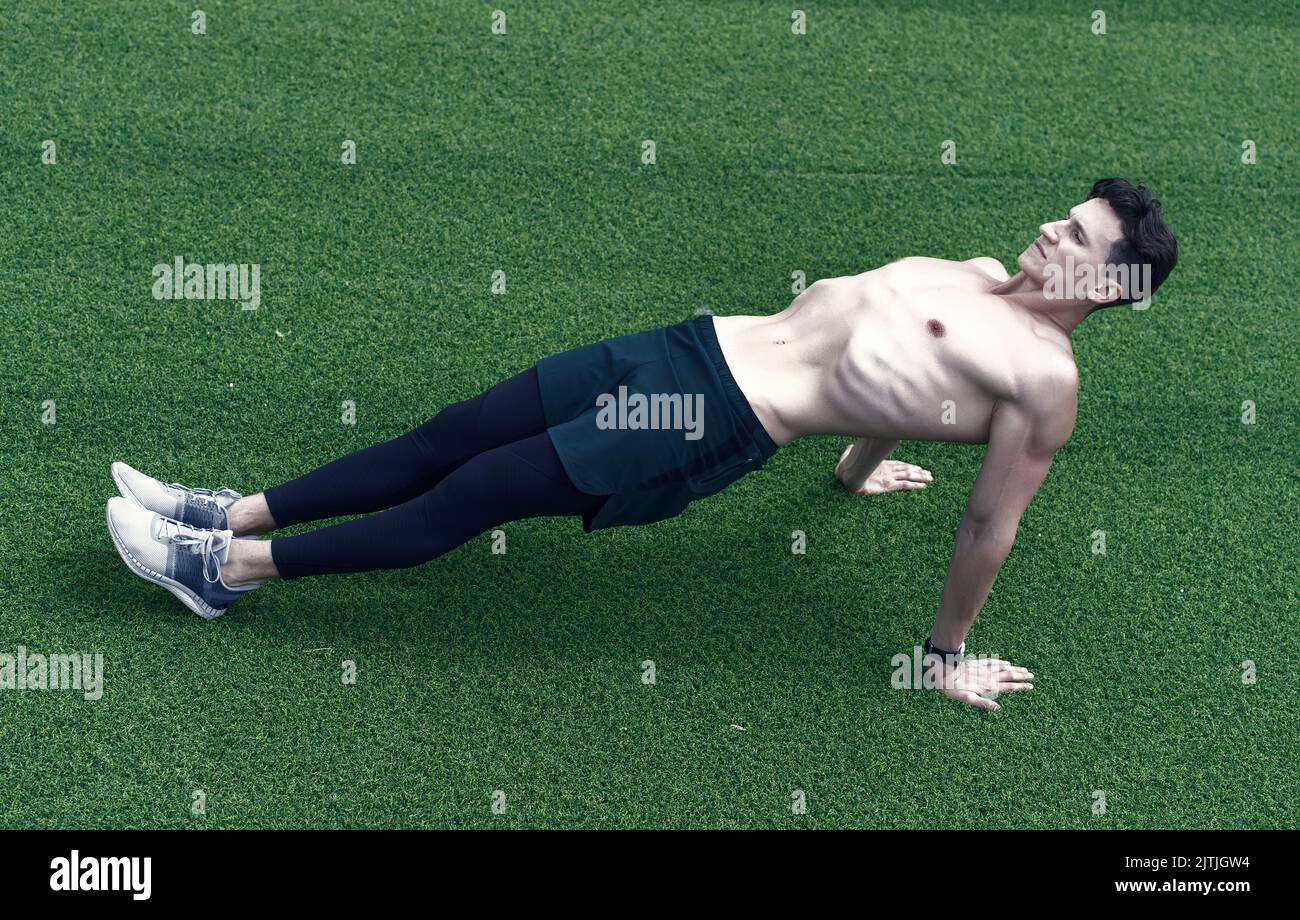 Reverse plank man hi-res stock photography and images - Alamy