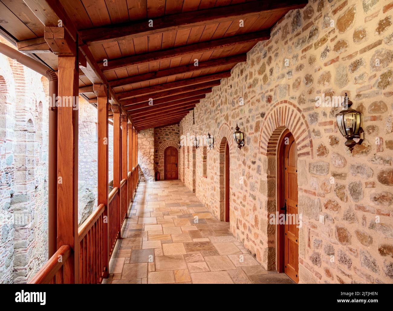 Meteora monastery interior hi-res stock photography and images - Alamy