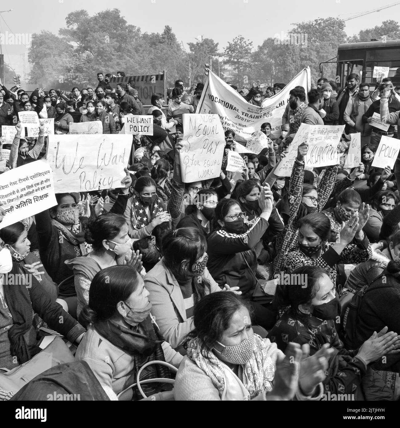 Indian political posters Black and White Stock Photos & Images - Alamy