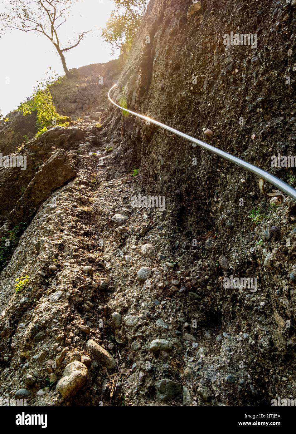 Rock carved pathway hi-res stock photography and images - Alamy