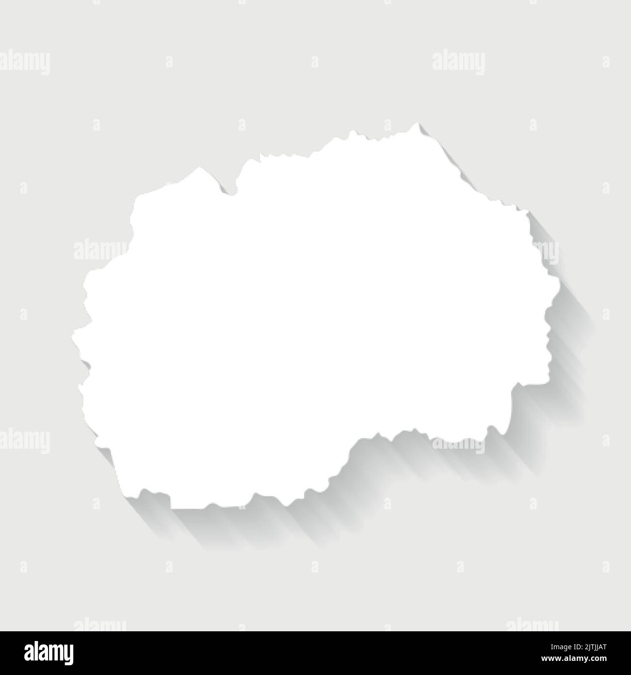 Map satellite geography macedonia Stock Vector Images - Alamy