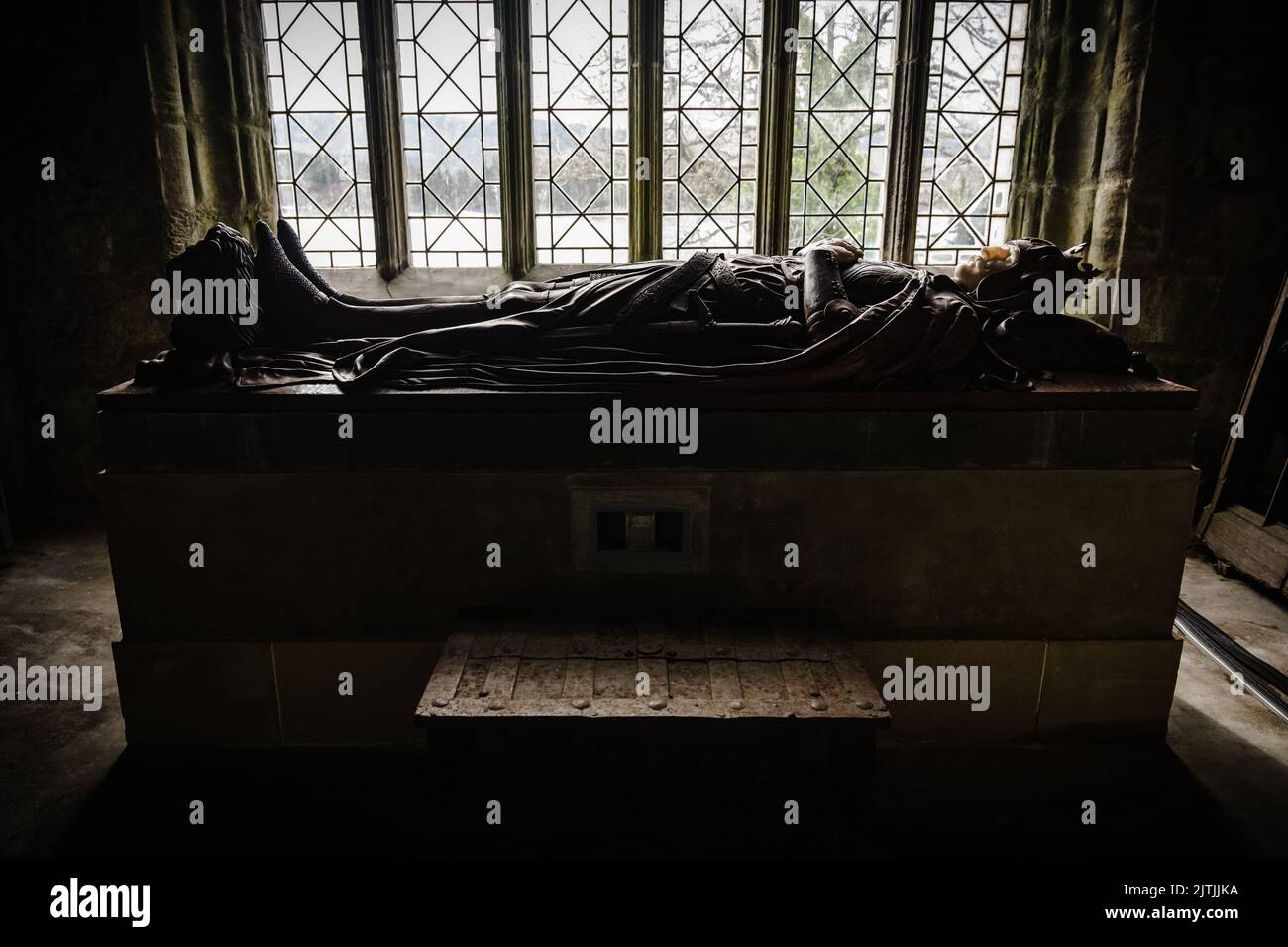 The Robert the Bruce effigy in St. Conan's kirk, Loch Awe, Argyll ...