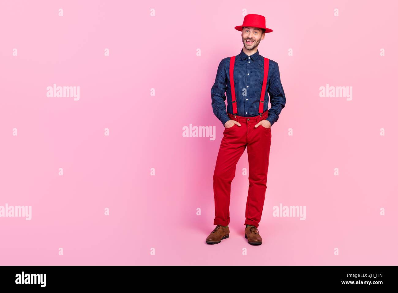 Full size photo of young attractive handsome successful student man ...