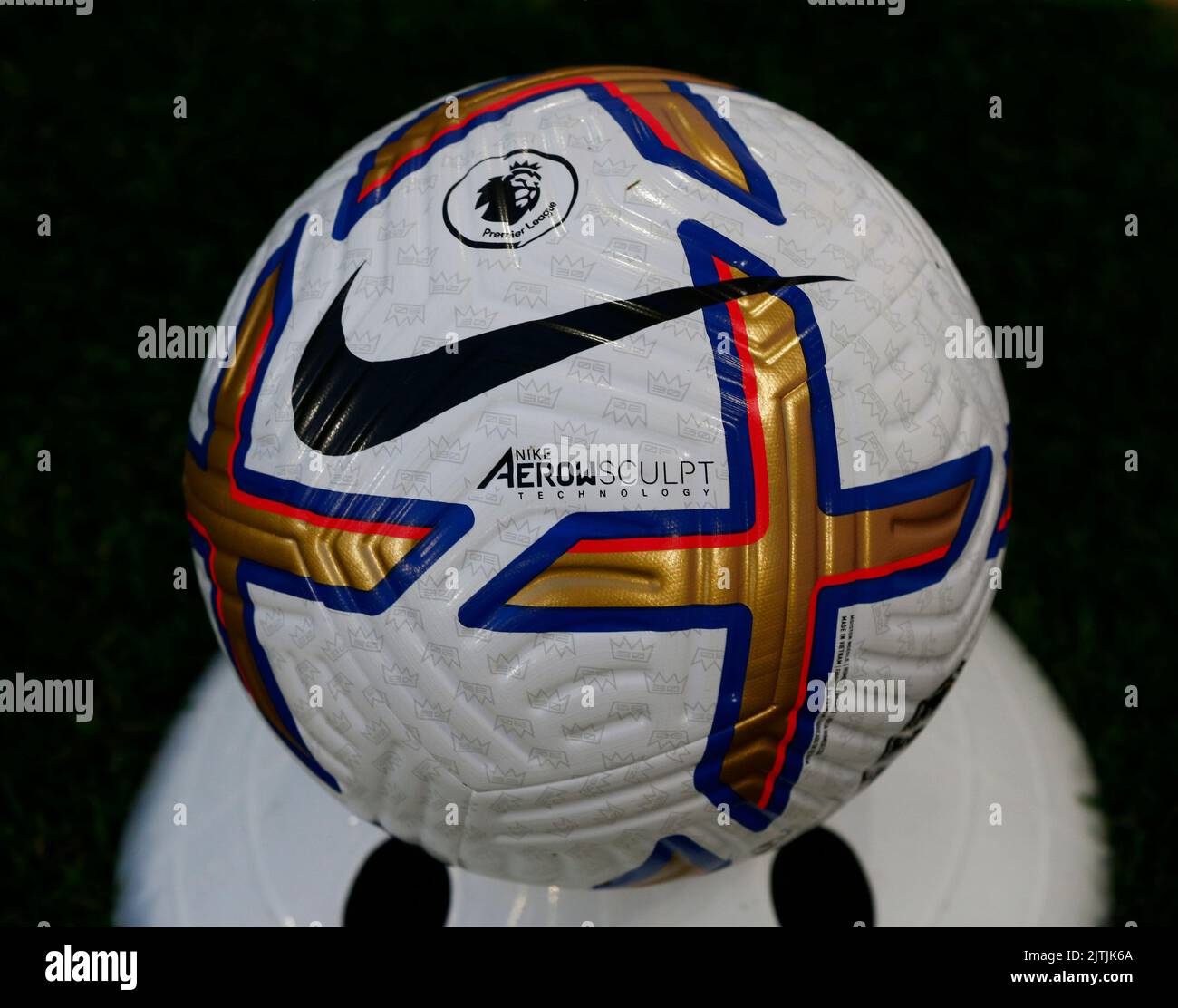 London ENGLAND - AUGUST 30 : Match Ballduring English Premier League ...