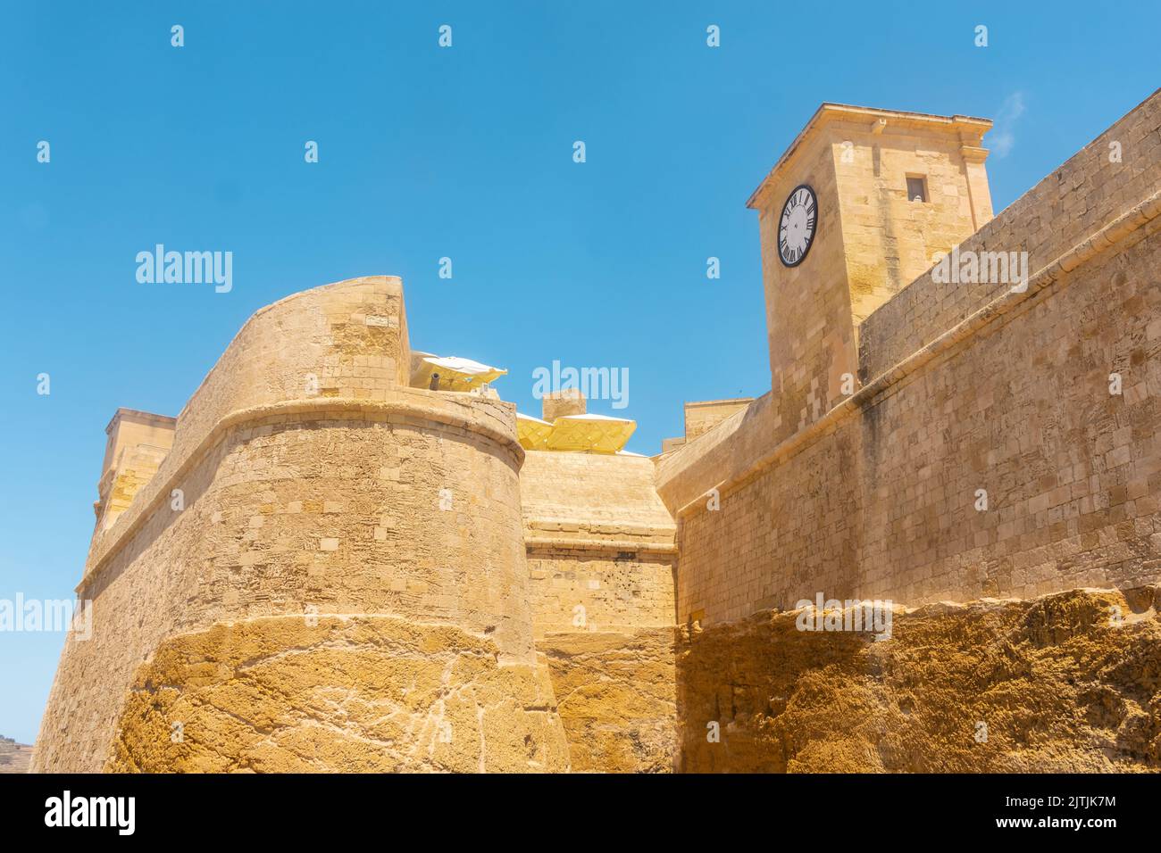 Fortress of Victoria, Gozo, Malta Stock Photo - Alamy