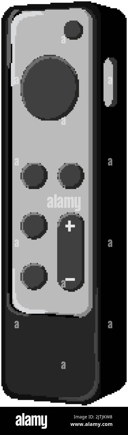 technology tv remote cartoon vector illustration Stock Vector Image ...