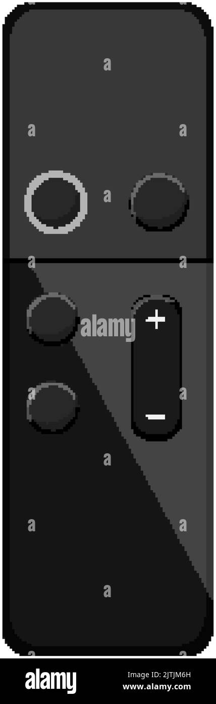 movie tv remote cartoon vector illustration Stock Vector Image & Art ...