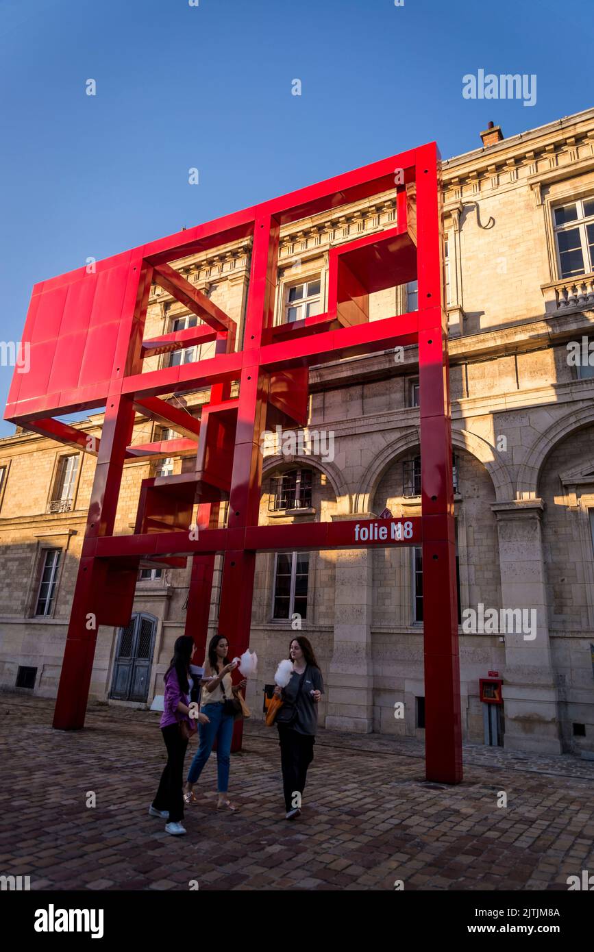 Architectural representations of deconstruction hi-res stock ...