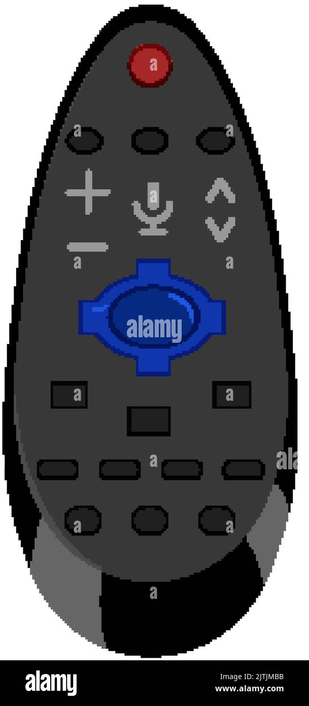 media tv remote cartoon vector illustration Stock Vector Image & Art ...