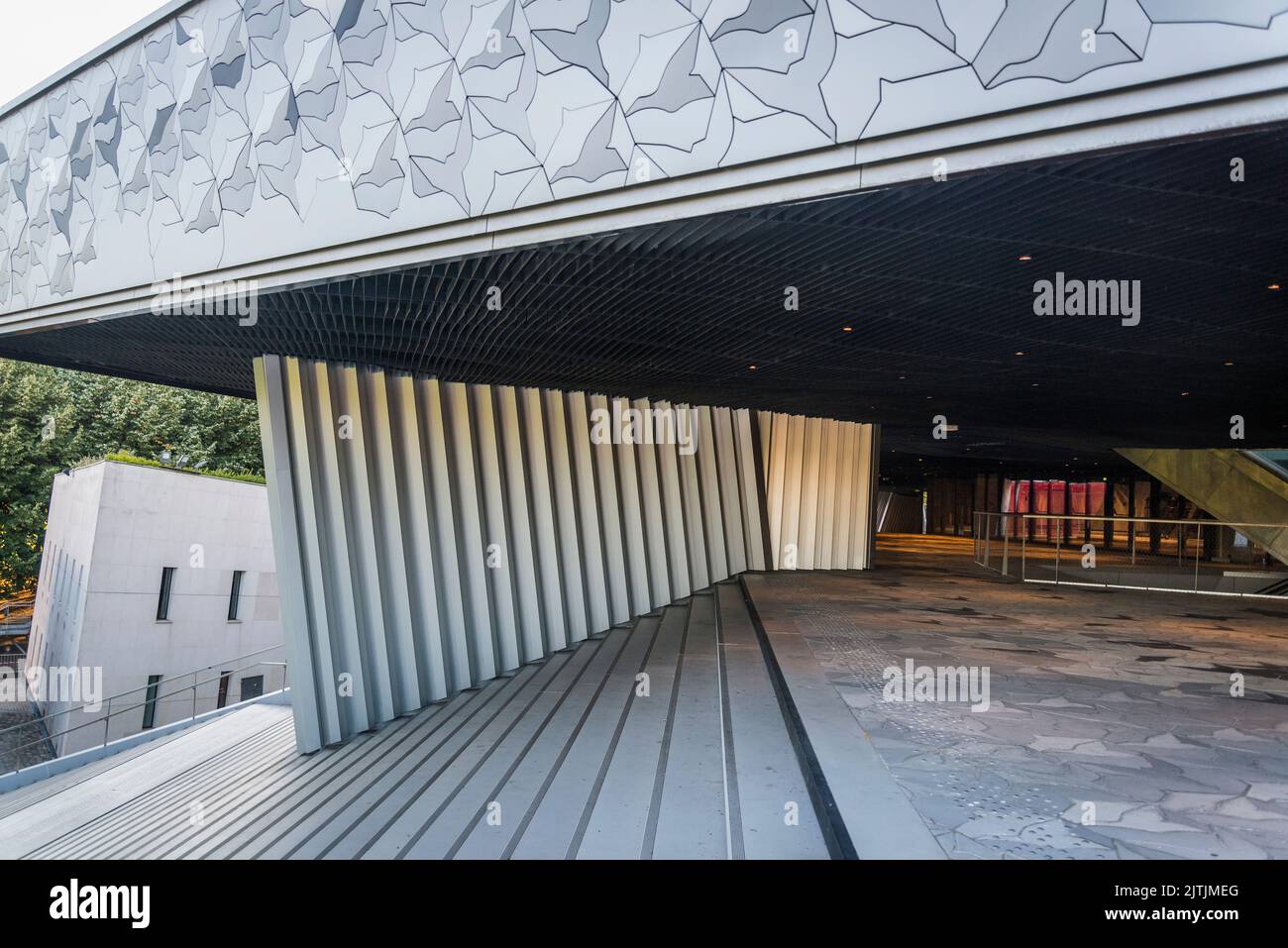 Philharmonie de Paris, a complex of concert halls featuring the ...