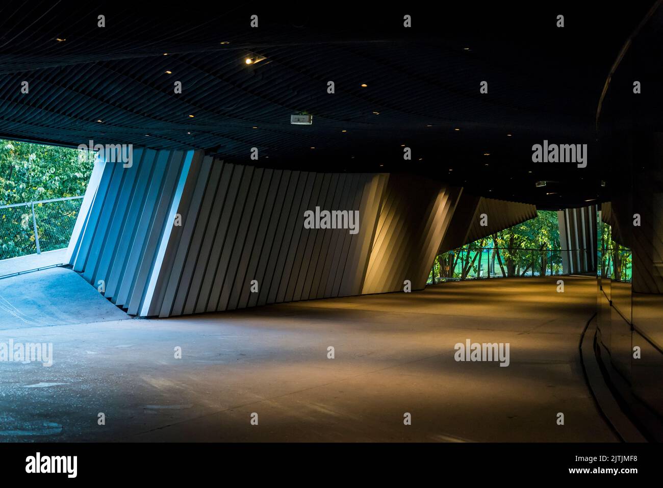 Philharmonie de Paris, a complex of concert halls featuring the ...