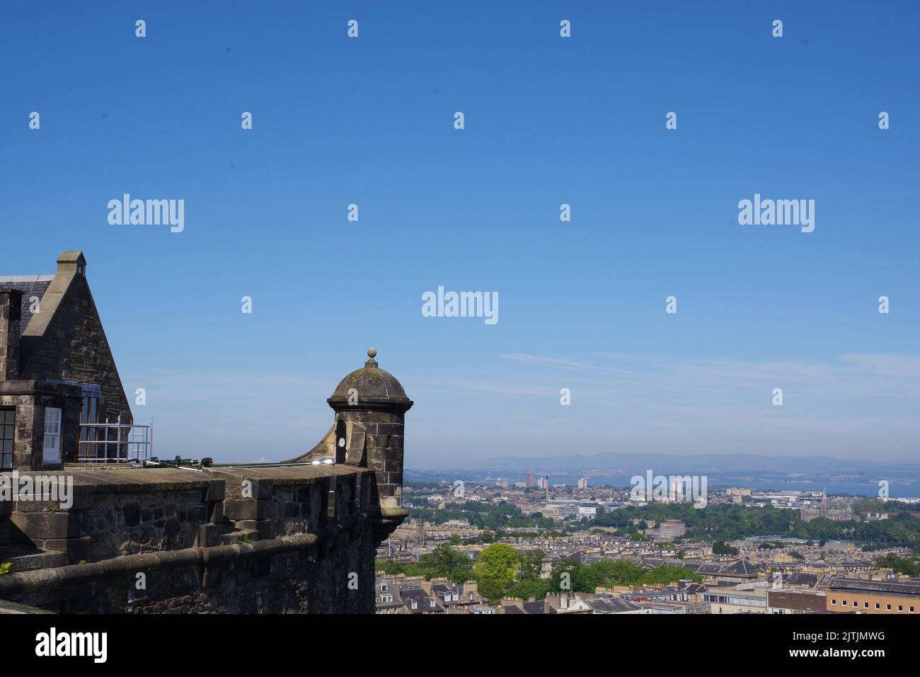 Edinburgh castle terrace hi-res stock photography and images - Alamy