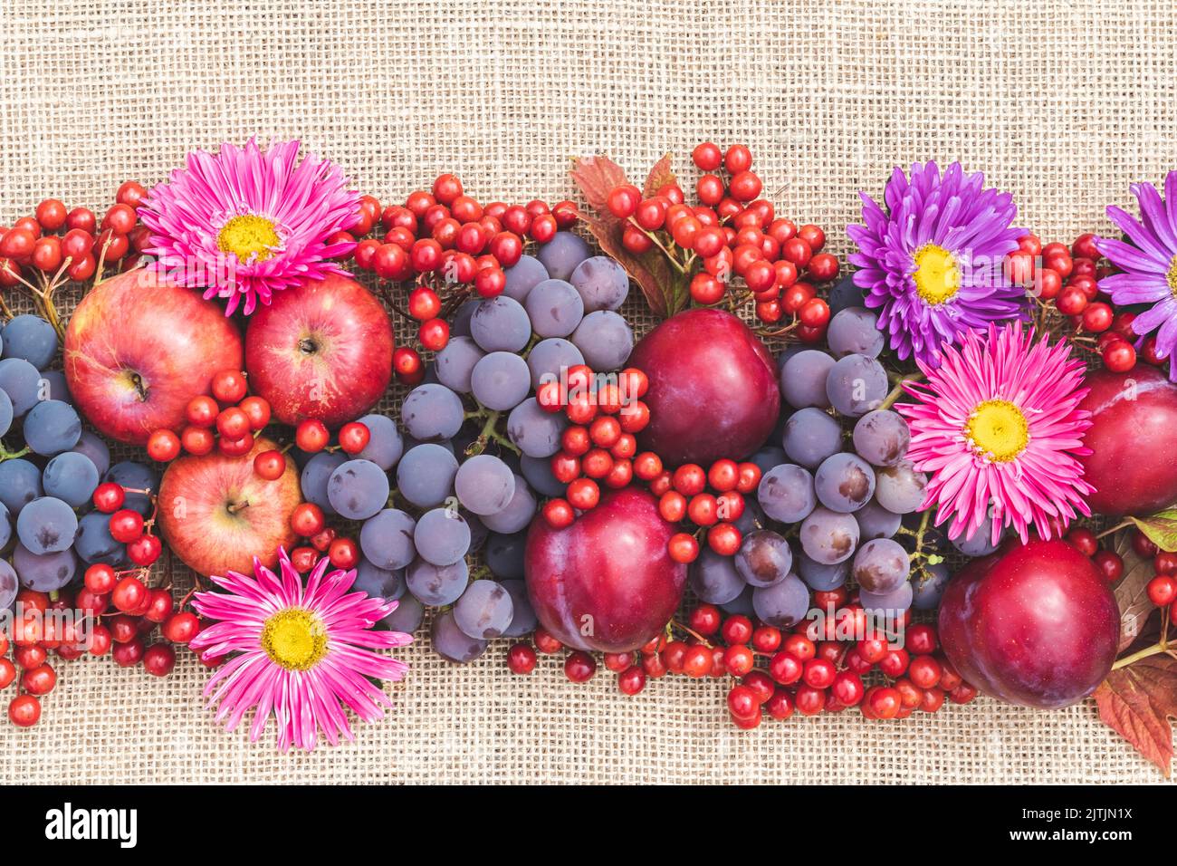Flat fruits hi-res stock photography and images - Alamy