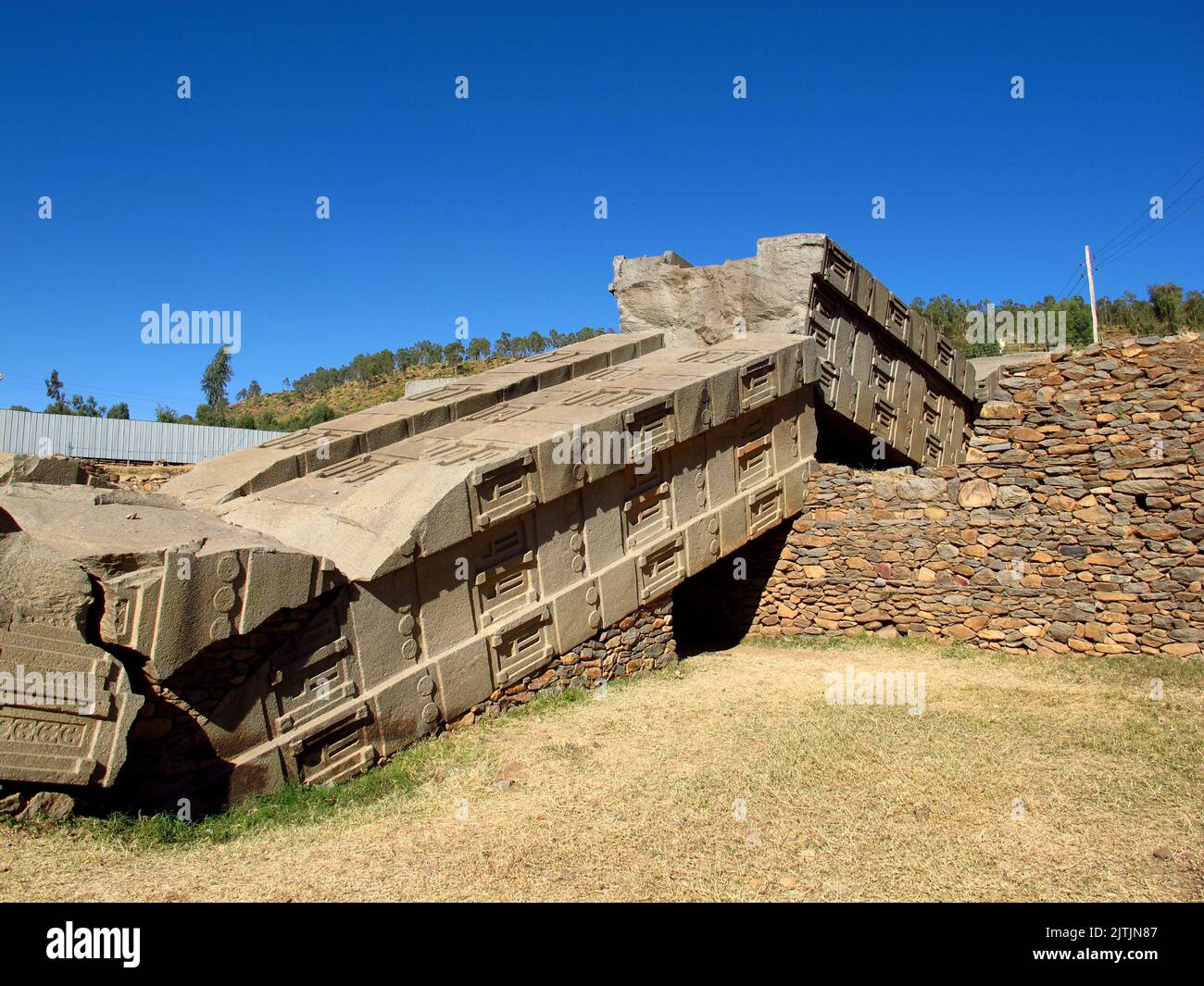 Obelisks of aksum in ethiopia hi-res stock photography and images - Alamy