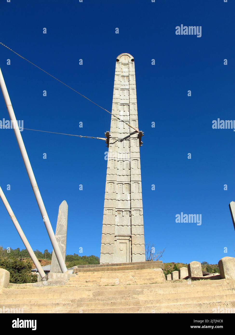 Obelisks in Axum city, Ethiopia Stock Photo - Alamy