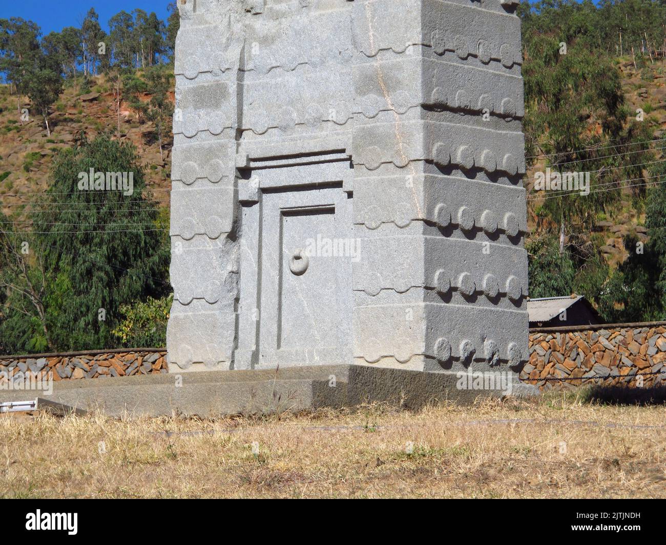 Obelisks in Axum city, Ethiopia Stock Photo - Alamy