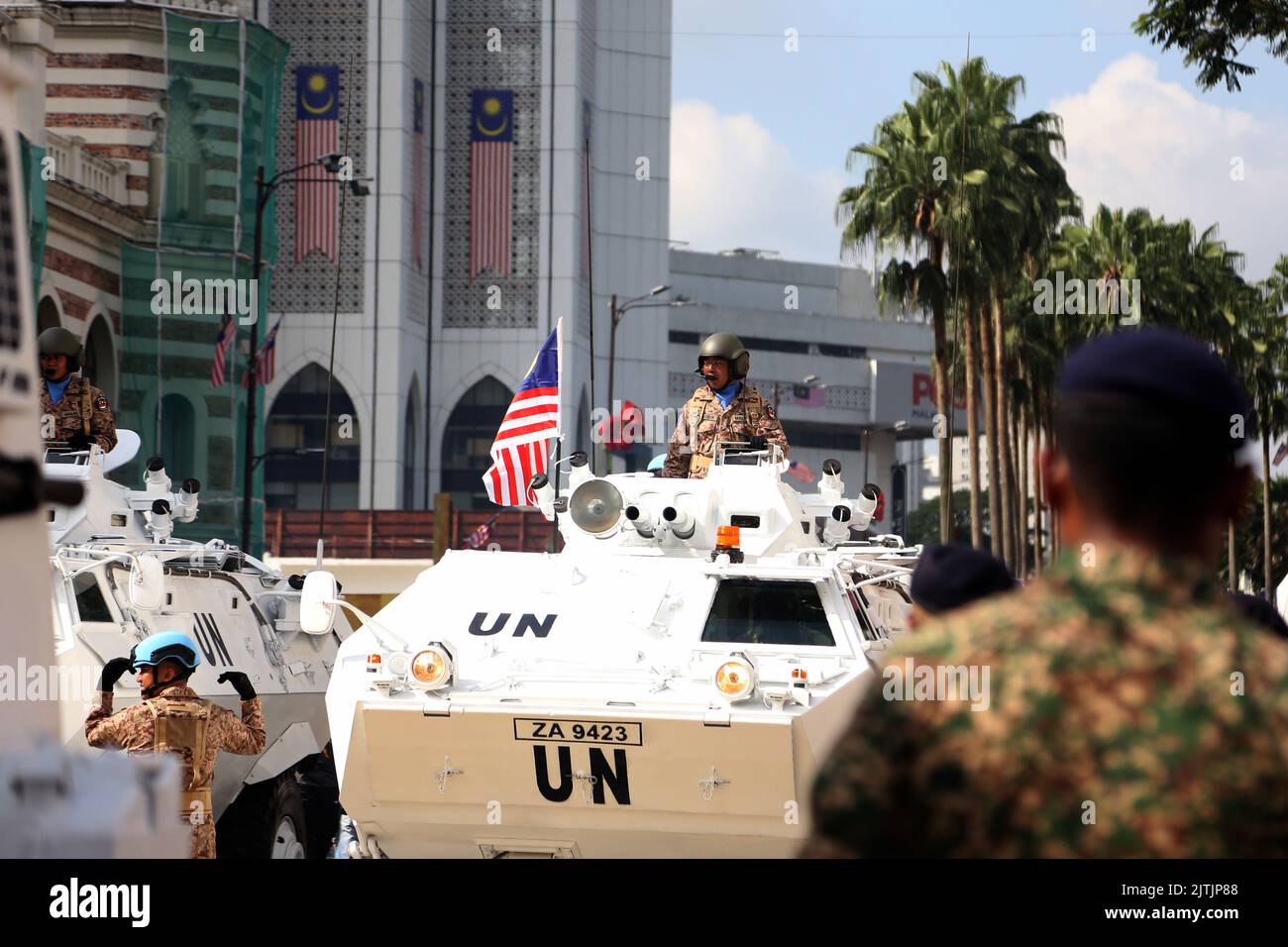 Kuala Lumpur, Selangor, Malaysia. 31st Aug, 2022. Malaysia Army ...