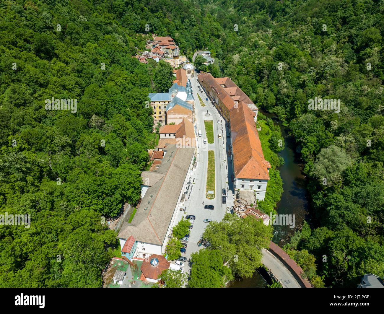 Views from Baile Herculane, Romania - One of the popular balnear ...