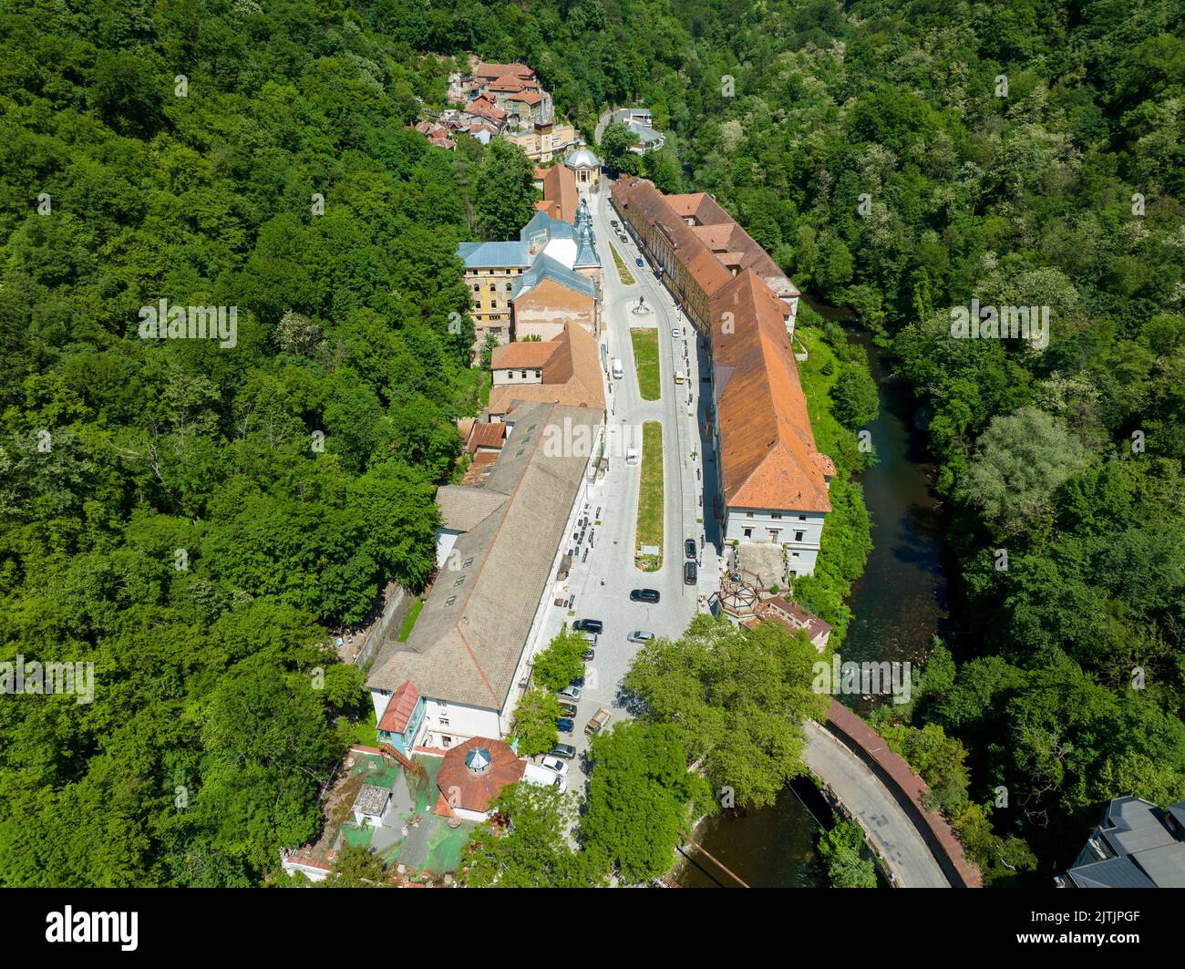 Views from Baile Herculane, Romania - One of the popular balnear ...