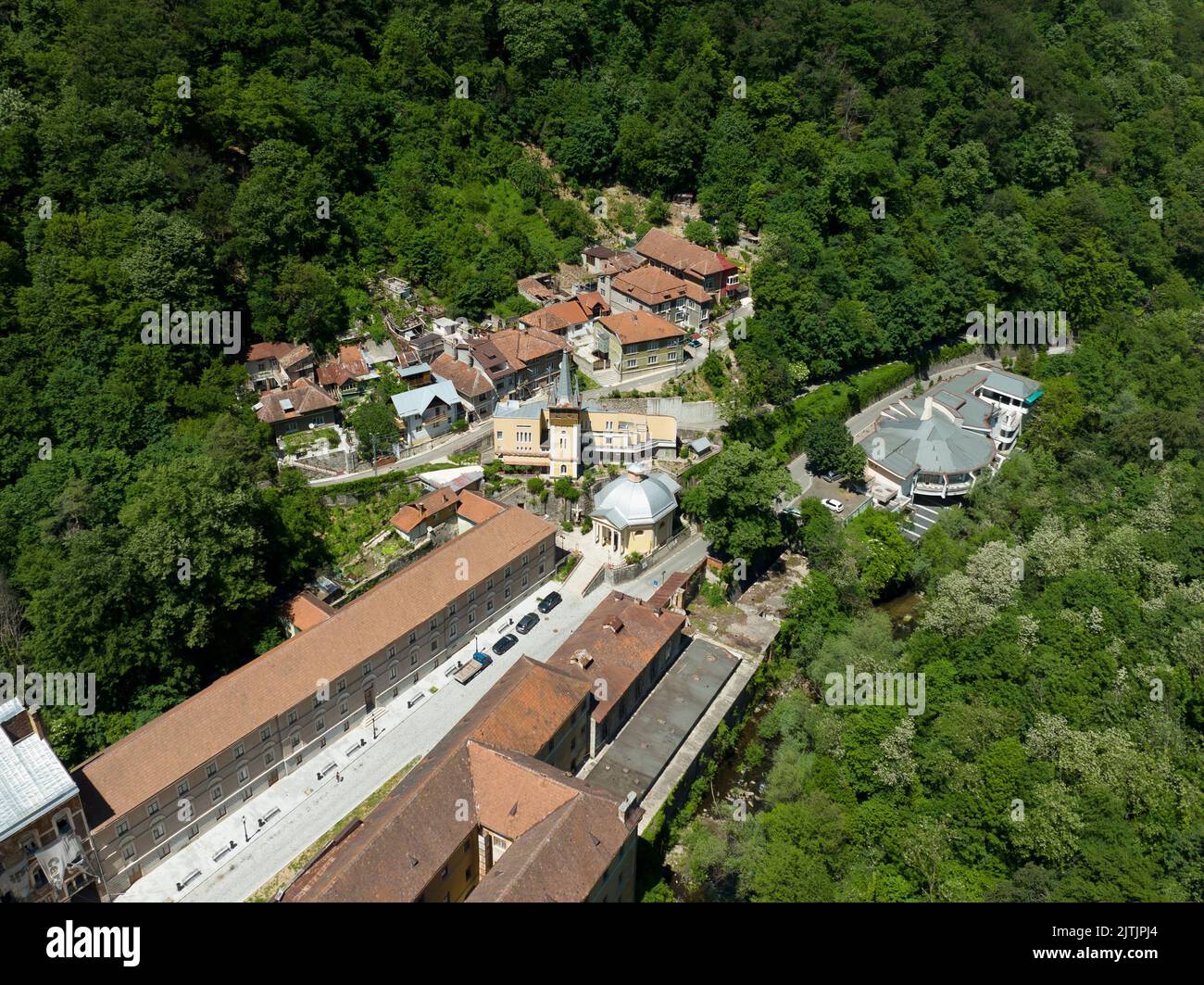 Views from Baile Herculane, Romania - One of the popular balnear ...