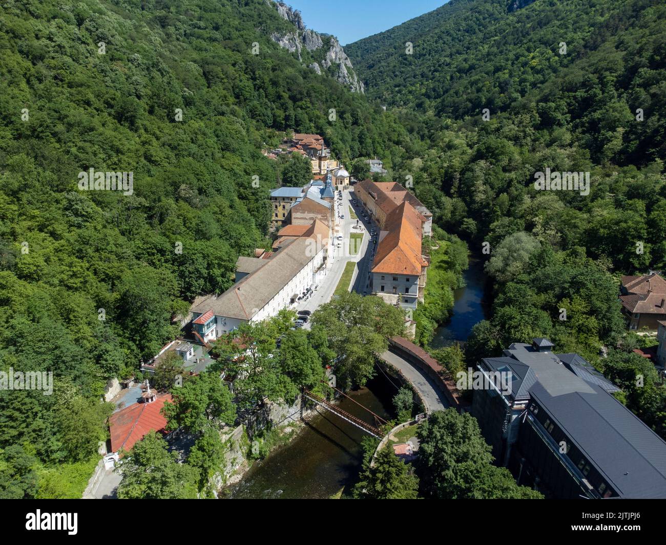 Views from Baile Herculane, Romania - One of the popular balnear ...
