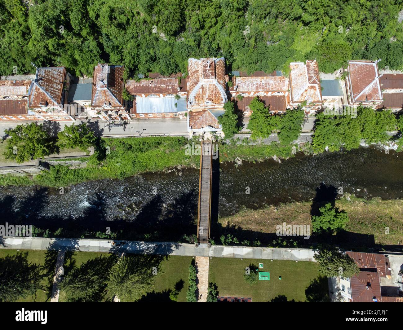 Neptune Imperial Baths from Baile Herculane, Romania - Historical ...