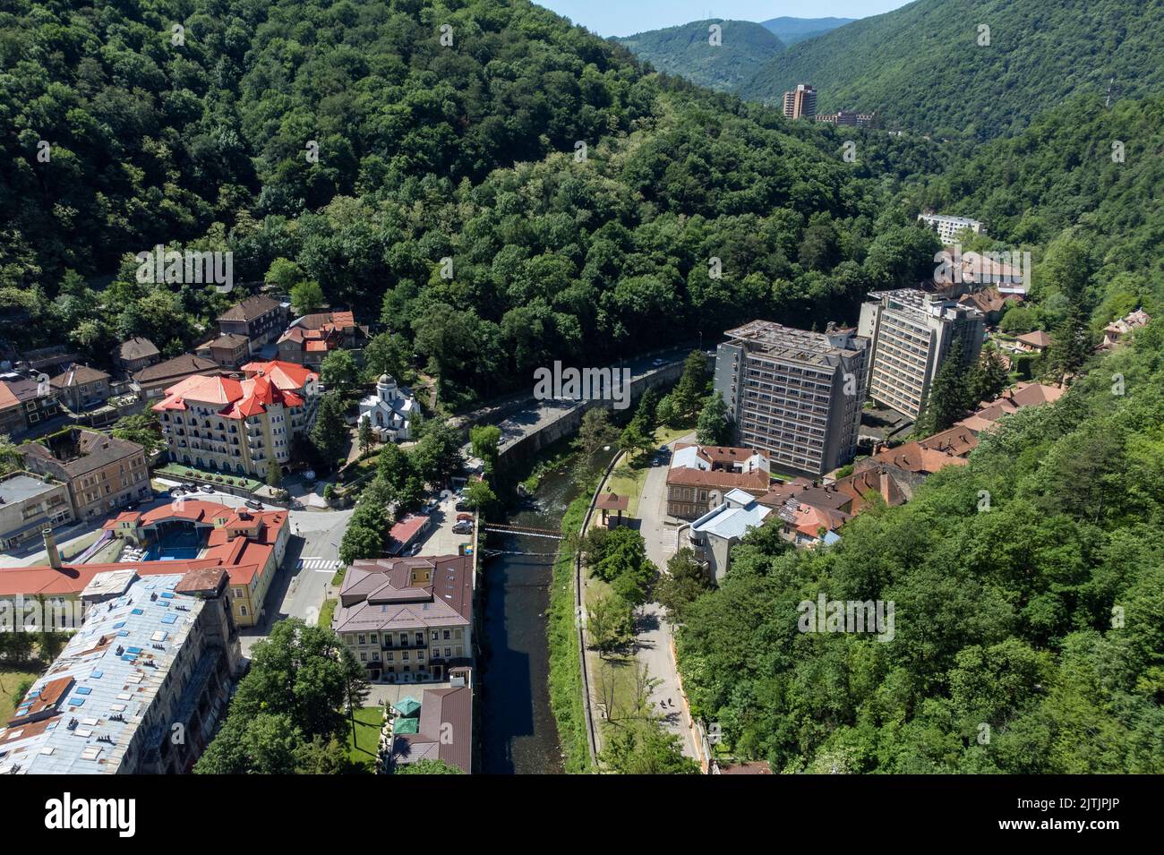 Baile herculane banat hi-res stock photography and images - Alamy