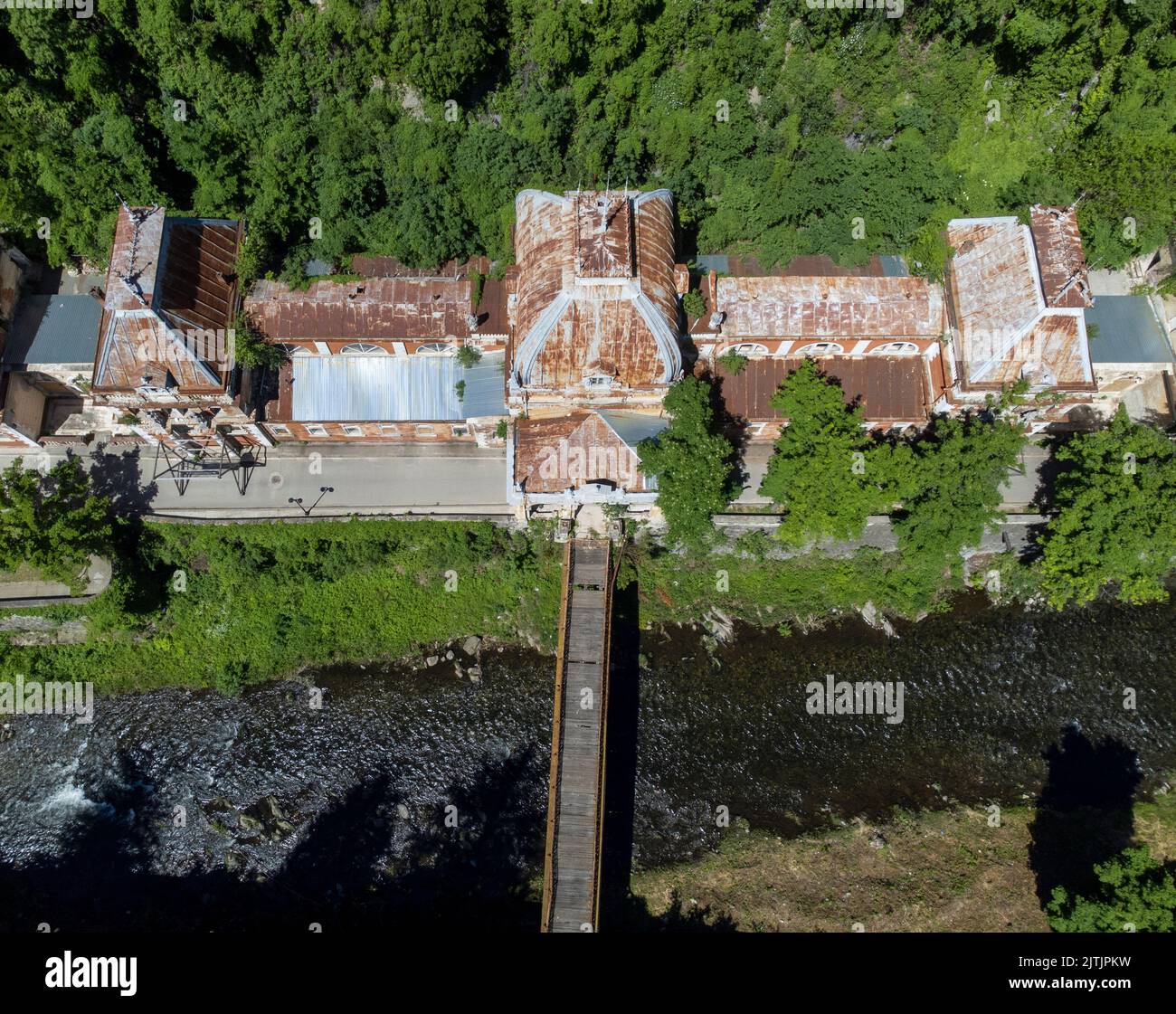 Neptune Imperial Baths from Baile Herculane, Romania - Historical ...