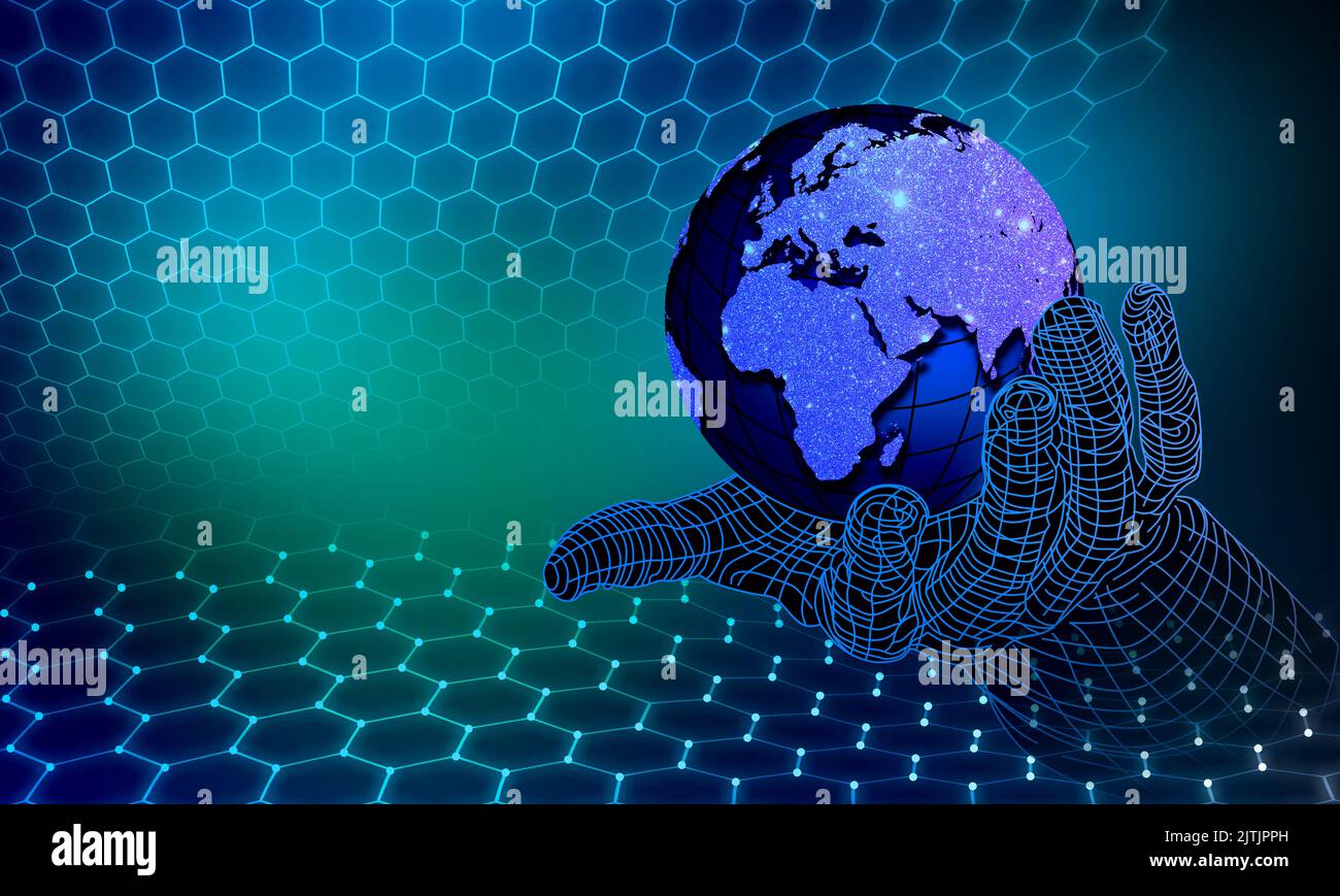 High speed. Hi-tech. Abstract technology background concept.Speed ...