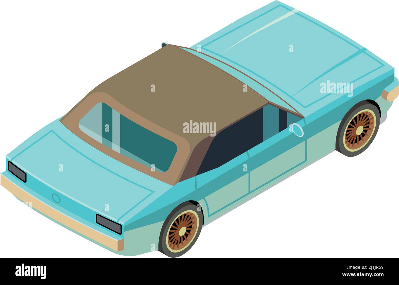 Rear view vintage black Stock Vector Images - Alamy