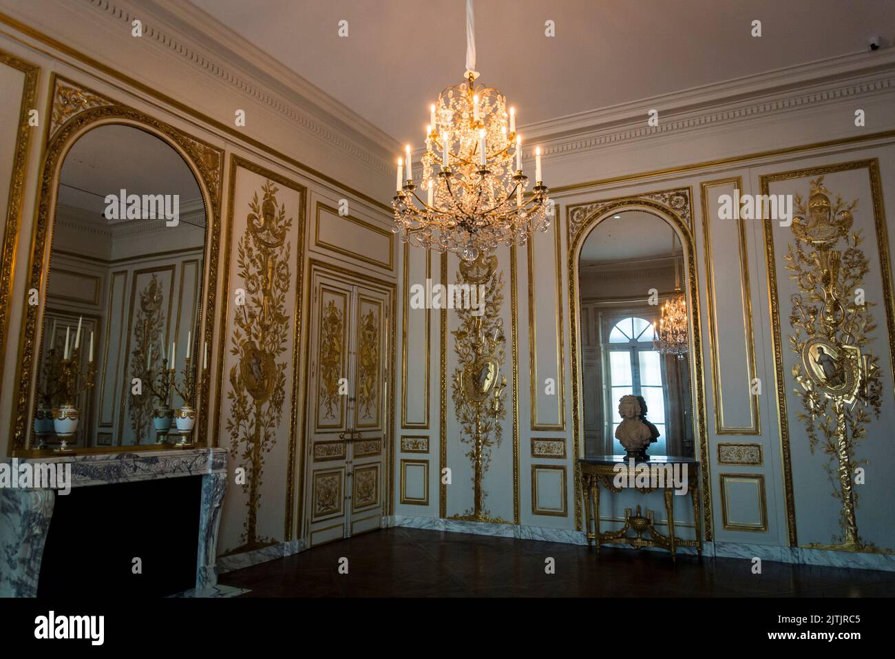 The Salon d'Uzès (1767), Carnavalet Museum, a museum dedicated to the ...