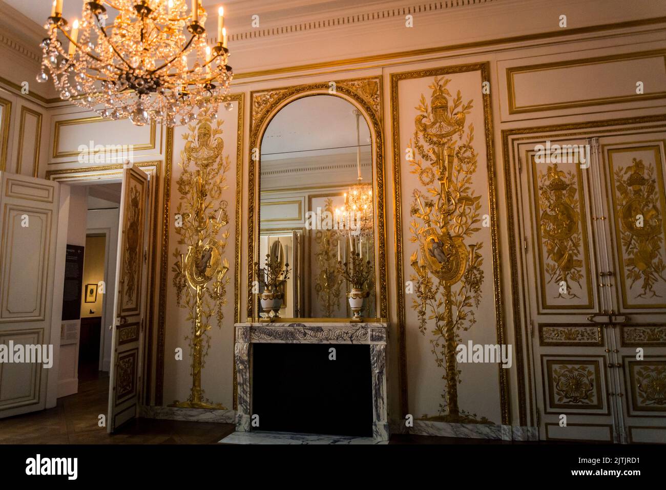 The Salon d'Uzès (1767), Carnavalet Museum, a museum dedicated to the ...