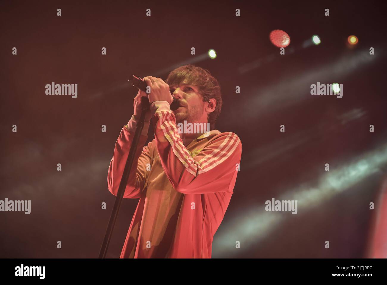 Rome, Italy, August 30, 2022, Louis Tomlinson in concert at Auditorium ...