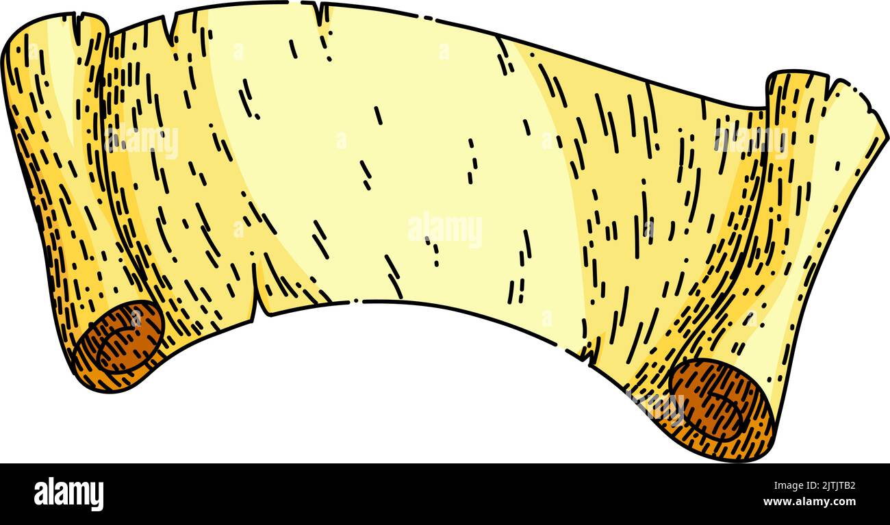 papyrus old sketch hand drawn vector Stock Vector Image & Art - Alamy