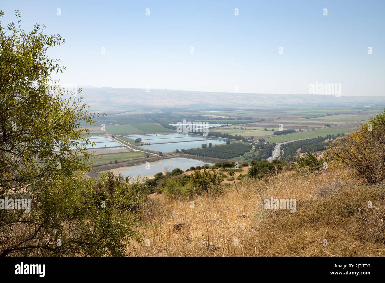 agricultural fields in Hula valley, northern israel Stock Photo - Alamy