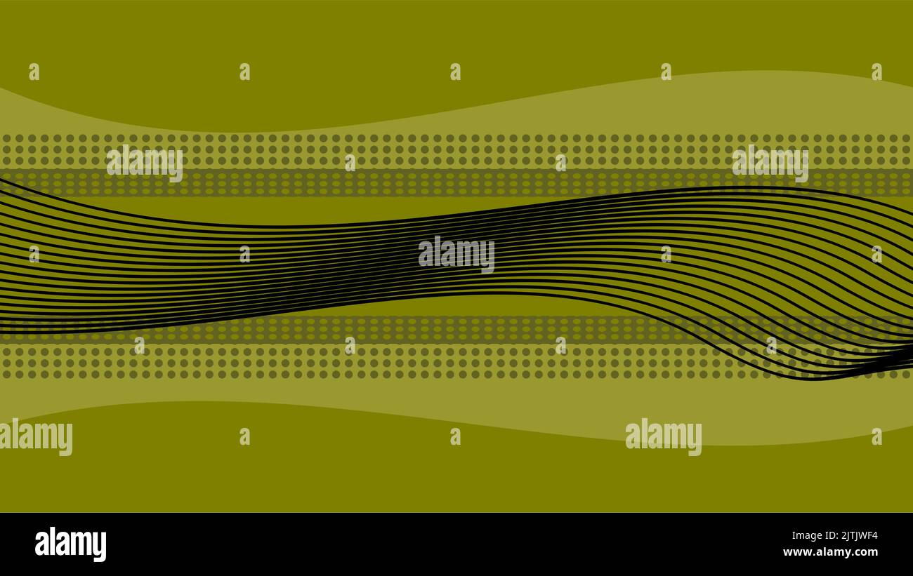 green abstract background poster illustration with lines design in ...