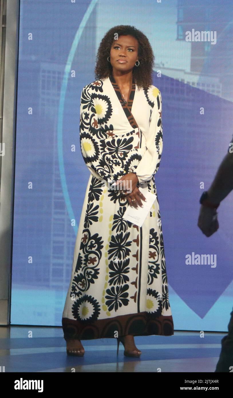 August 30, 2022 Janai Norman on the set of Good Morning America in New ...