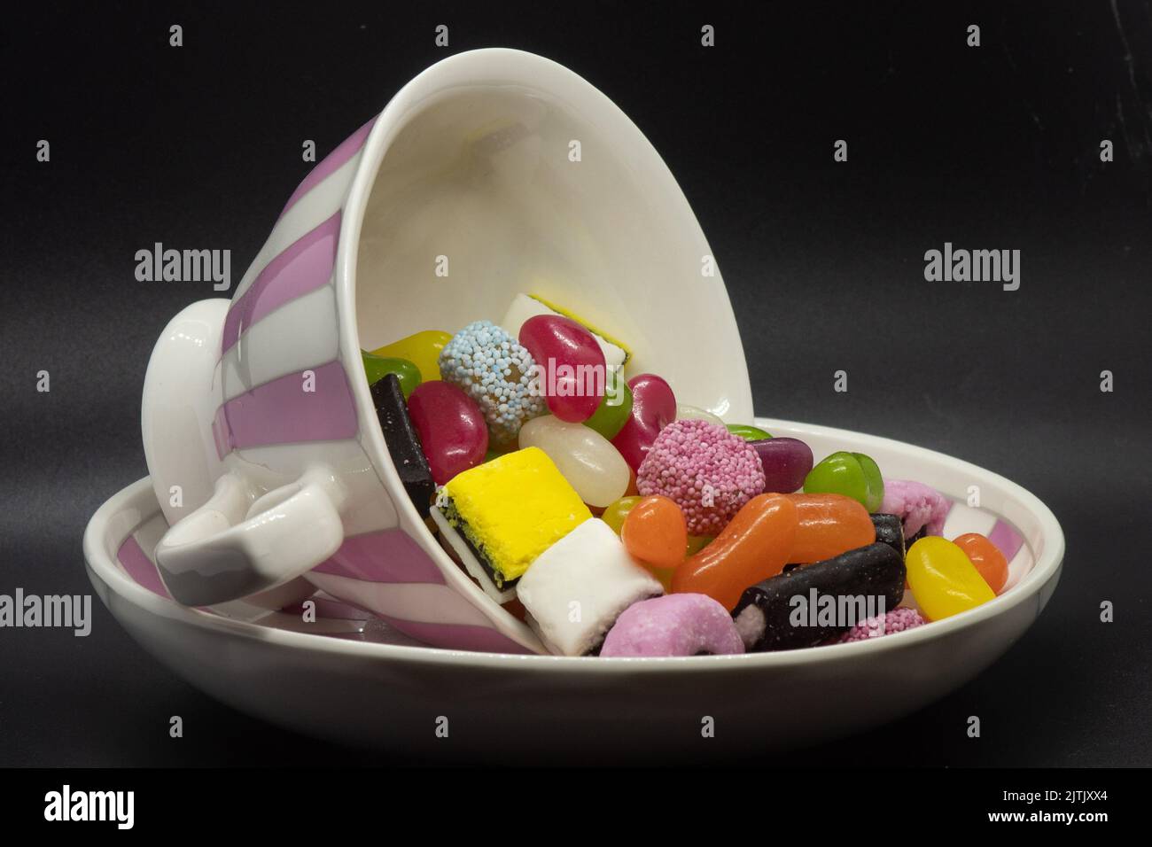 Mixed sweets hi-res stock photography and images - Alamy