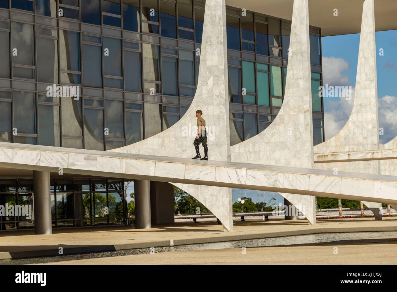 Brasília, Federal District, Brazil – December 25, 2022: A soldier on ...