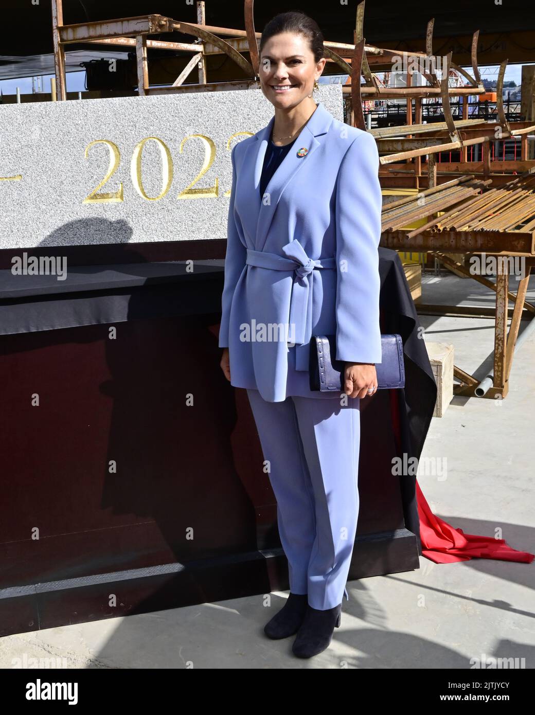 Crown Princess Victoria at the naming ceremony of the Victoria Lock in ...