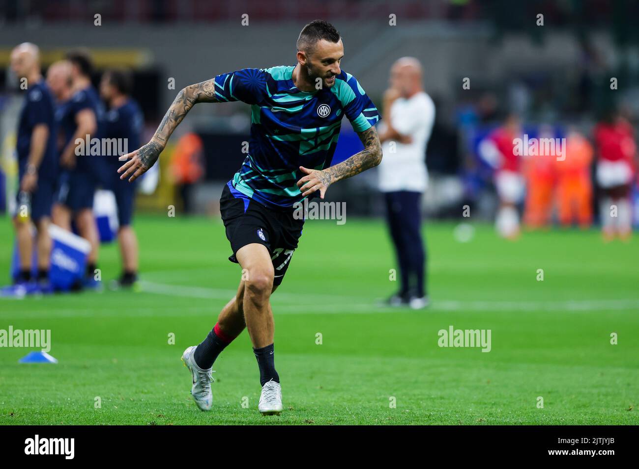 August 30, 2022, Milan, Italy: Marcelo Brozovic of FC Internazionale ...
