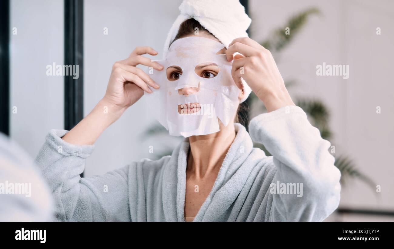 Wrapped with face mask hi-res stock photography and images - Alamy