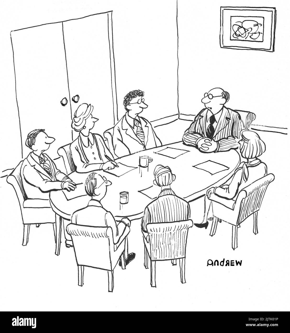 Business innovation session Cut Out Stock Images & Pictures - Alamy